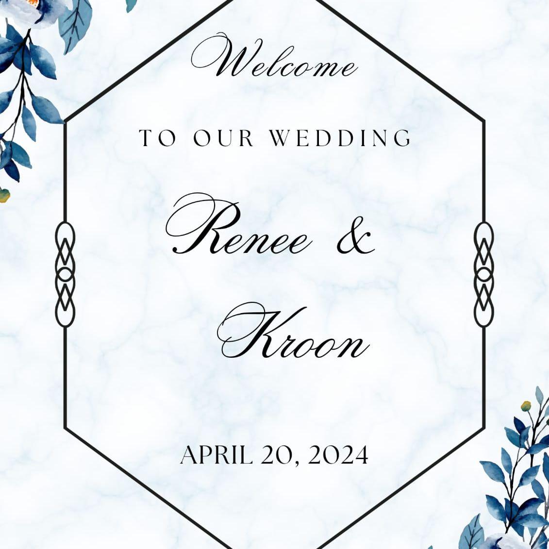 Renee Mcguire and Kroon Noel's Wedding Website