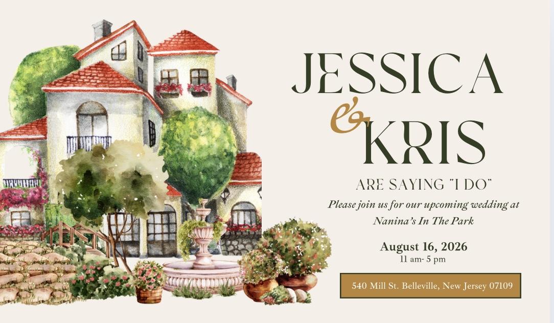 Jessica Falcone and Kris Segreto's Wedding Website
