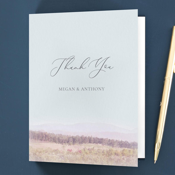 Zola Thank You Cards