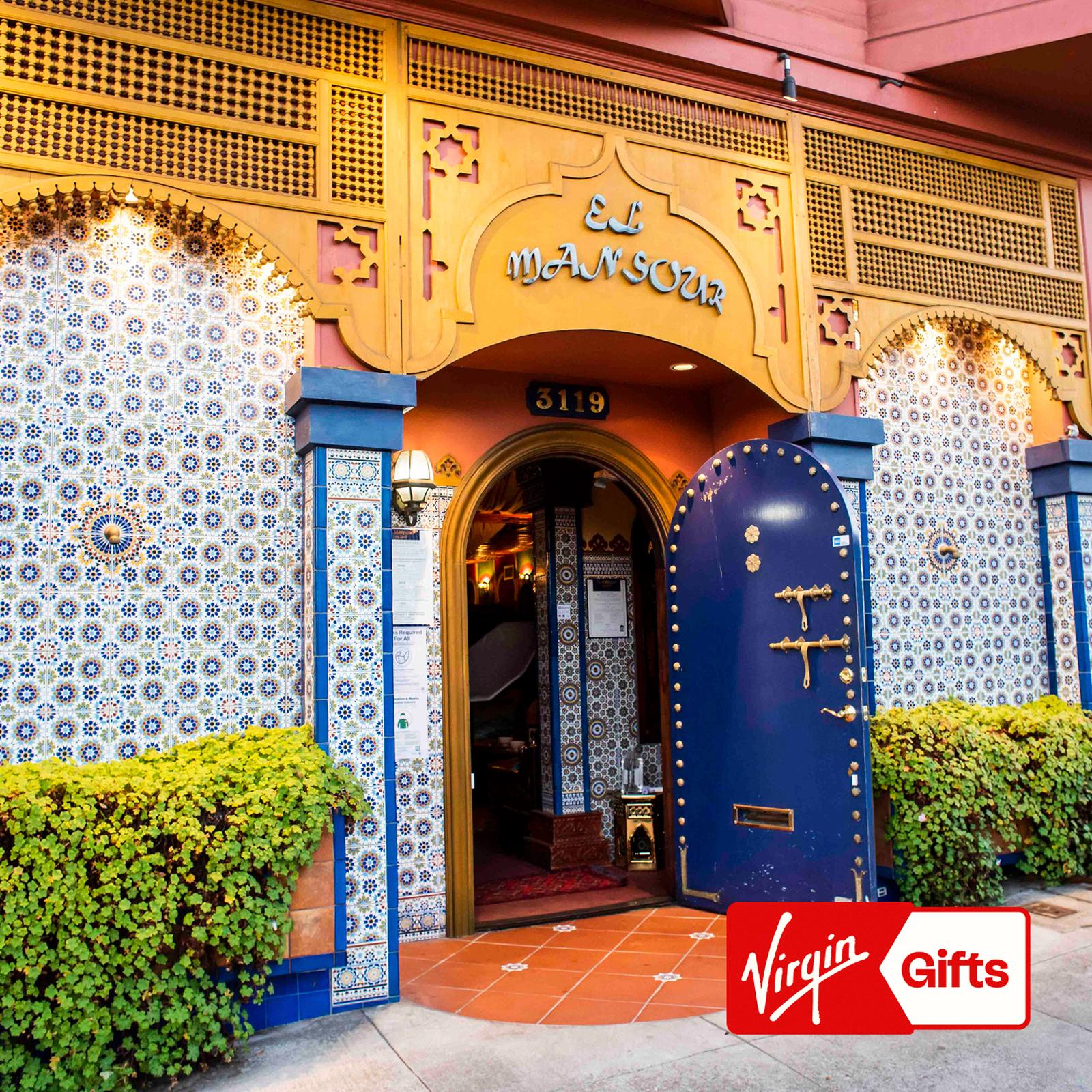 Virgin Gifts, 5-Course Dinner, Drinks & Belly Dancing Show for 2 at El ...