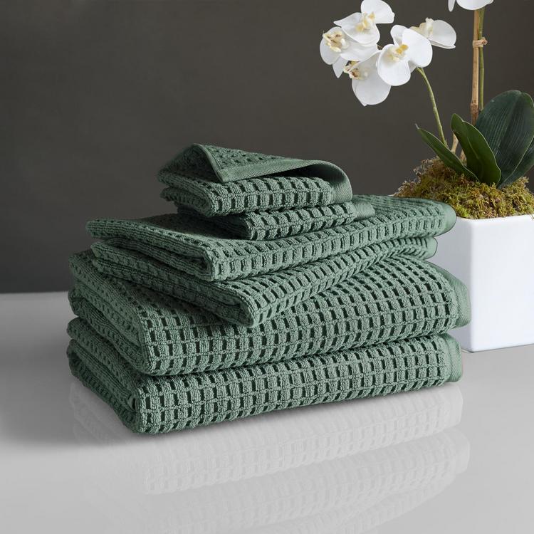 DKNY Quick Dry 6 Piece Towel Set Zola