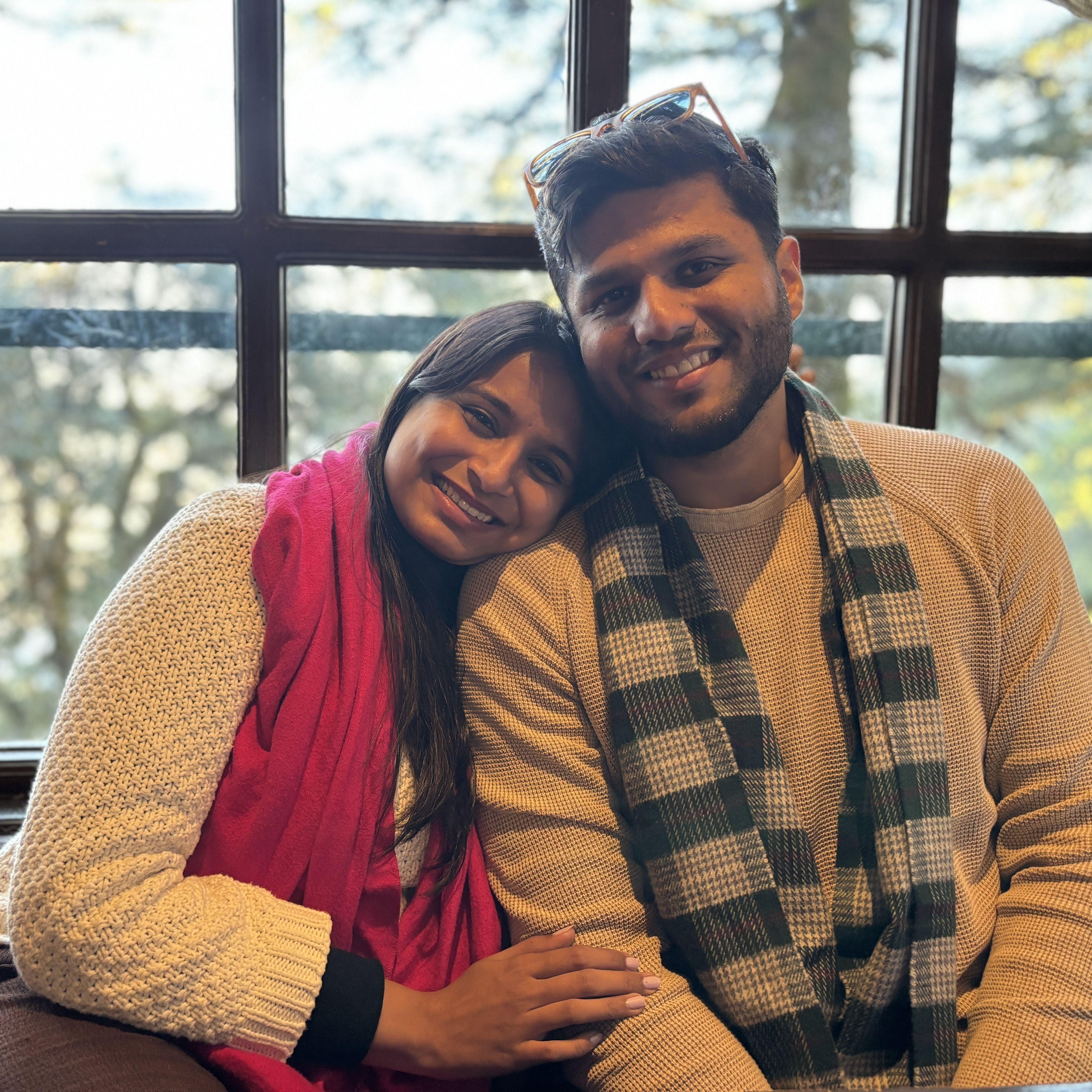 Paritosh Upadhyay and Naina Munshi's Wedding Website