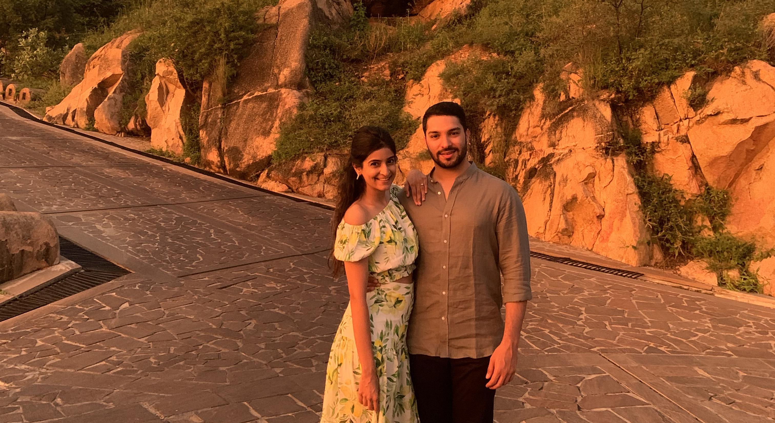 Ananya Dhall and Karan Puri's Wedding Website