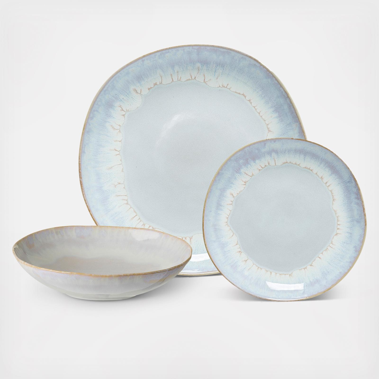 COSTA NOVA, Brisa 12-Piece Dinnerware Set with Pasta Bowl, Service for ...