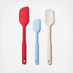 OXO 3 Piece Silicone Spatula Set