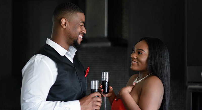 Laneesha White and DeVante James' Wedding Website