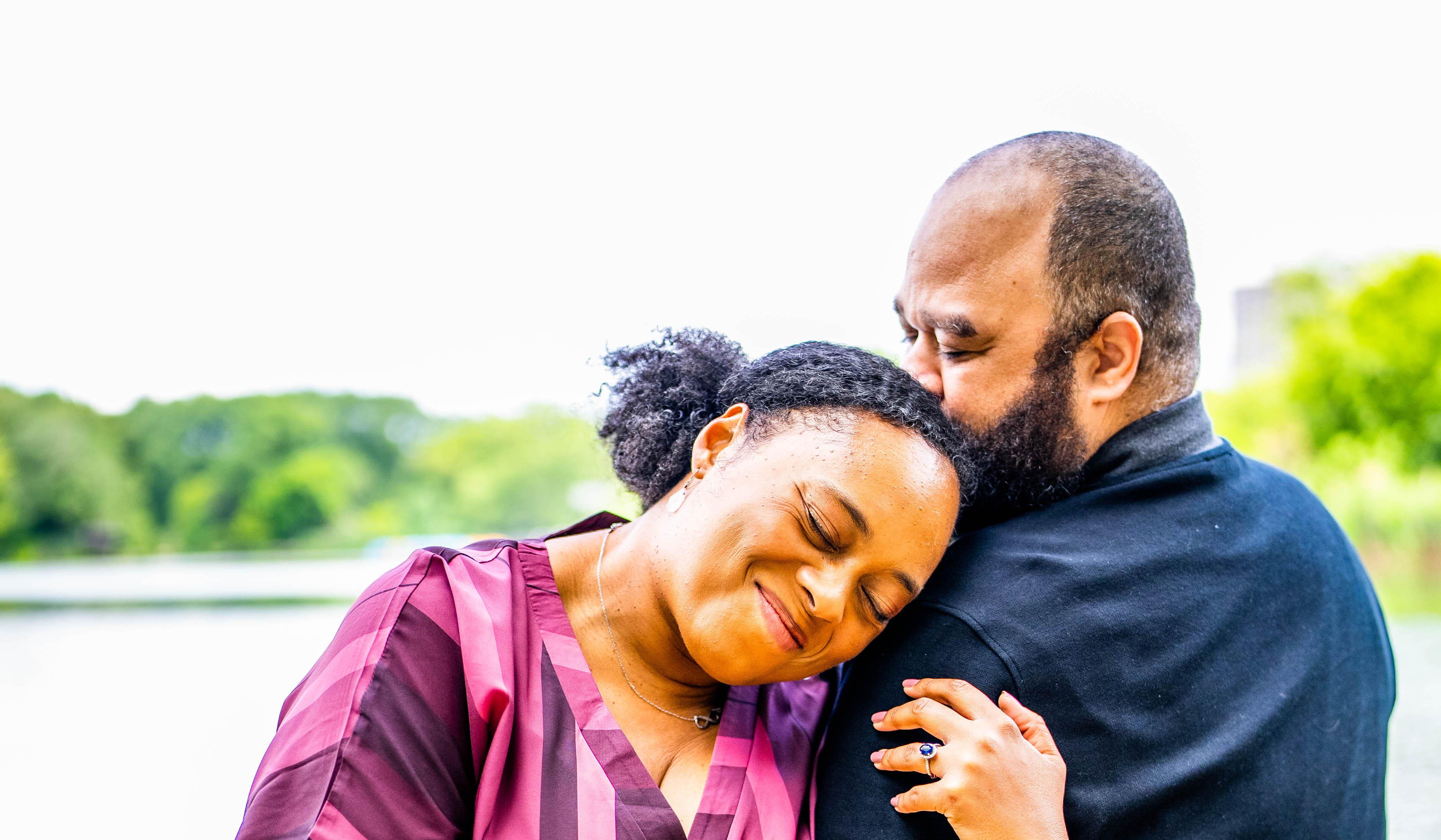 Andrea Elizabeth Gabbidon-Levene and Edward Jerome Christmas' Wedding ...