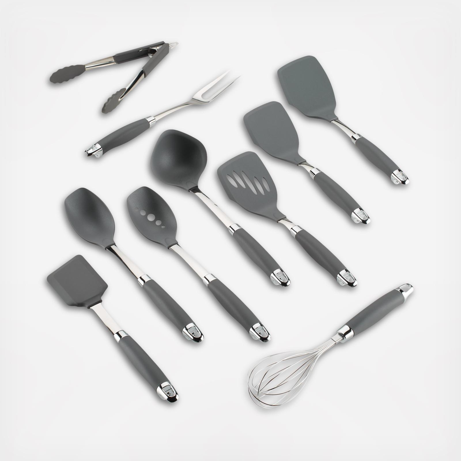 Anolon, SureGrip 10-Piece Nonstick Kitchen Utensil Set - Zola