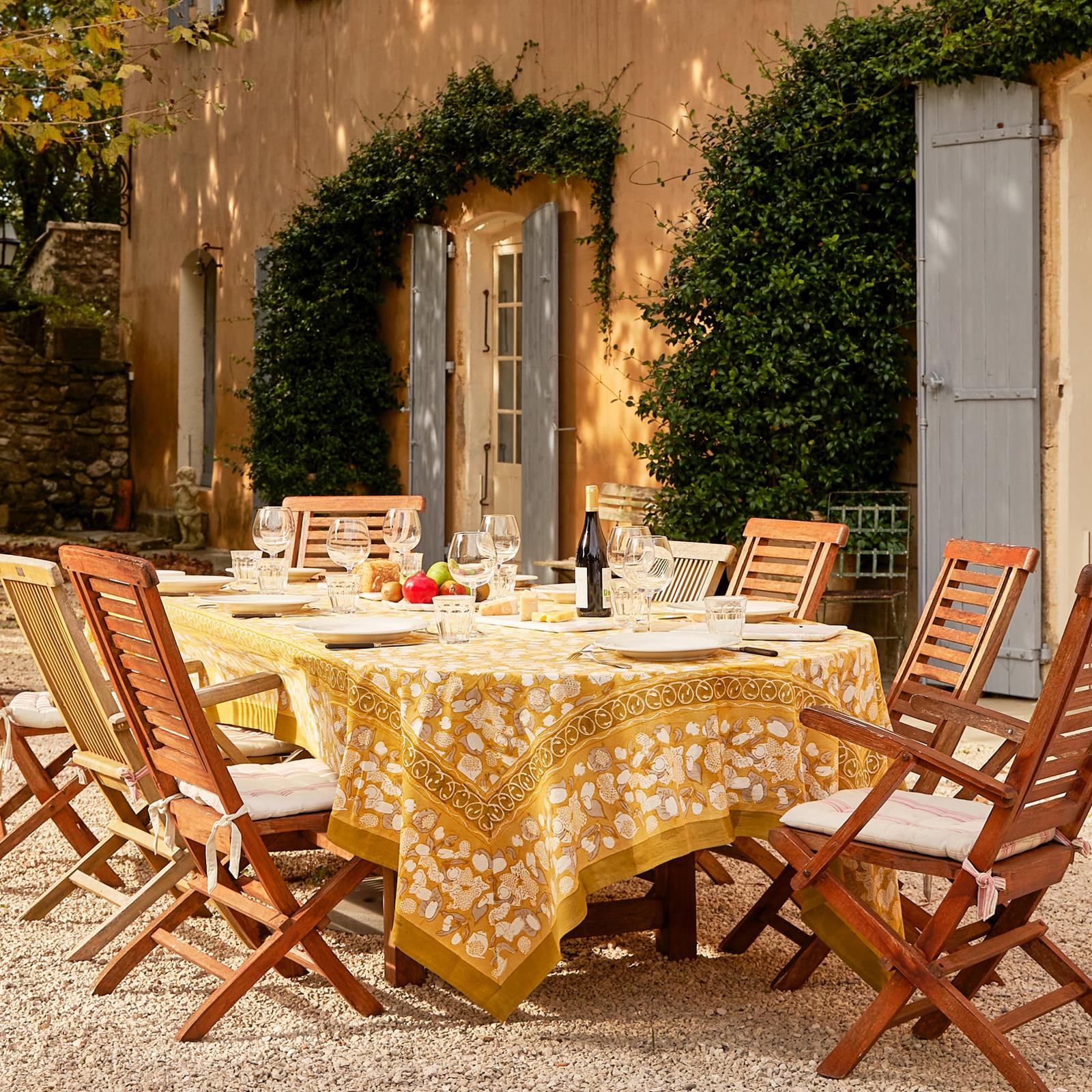 Couleur Nature, Forest Harvest Tablecloth | Zola