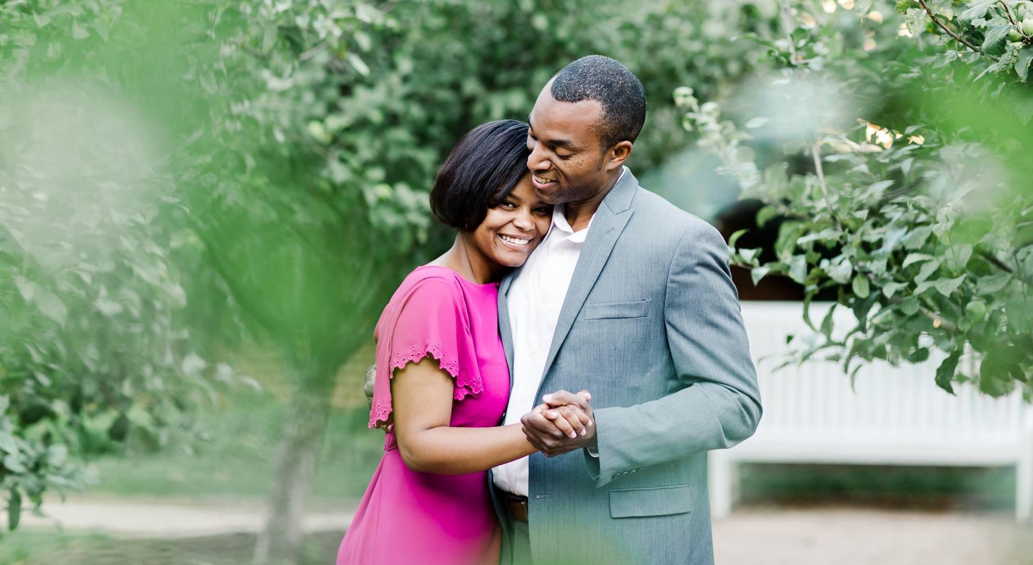 Shanta Washington and John James' Wedding Website