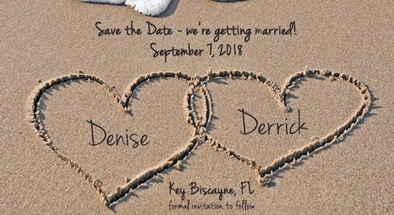Dr. Denise Rodgers and Derrick Gildon's Wedding Website