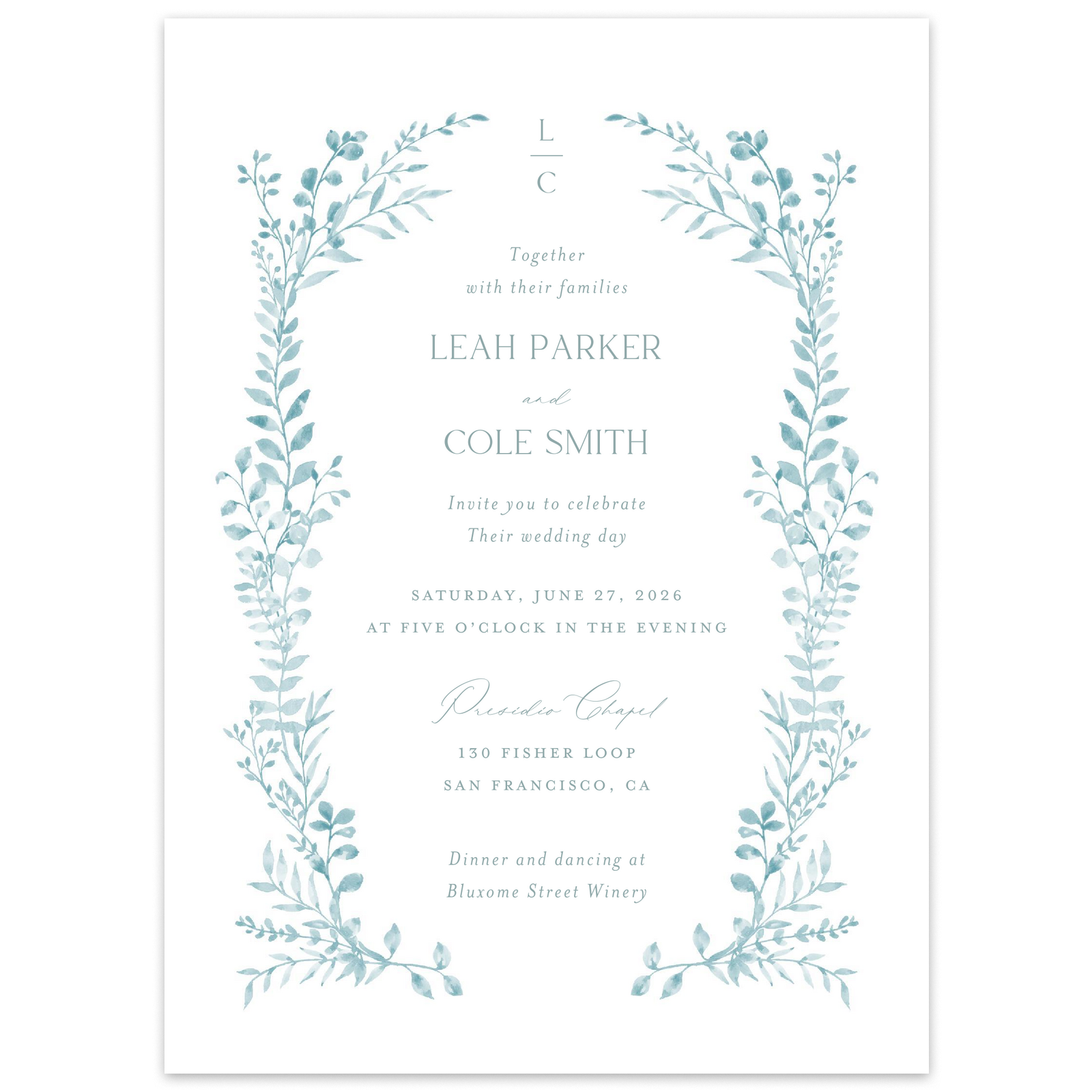 Zola Wedding Invitations - Ronneby Classic