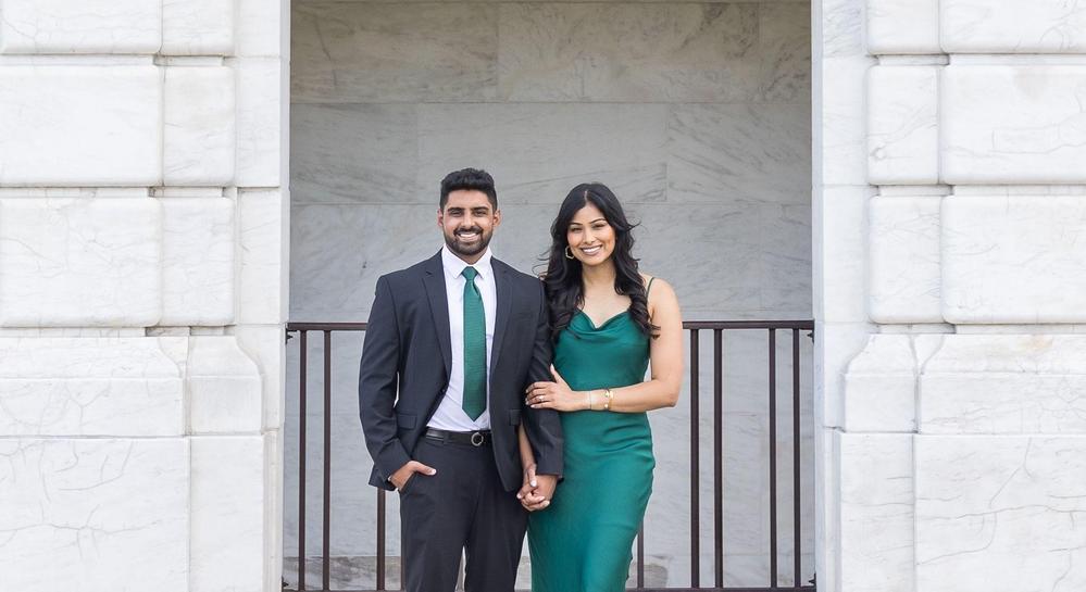 Kirtana Bhat and Arjun Bal's Wedding Website
