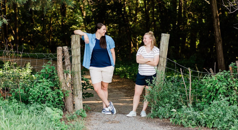 Angela Brazil and Amber Menard's Wedding Website