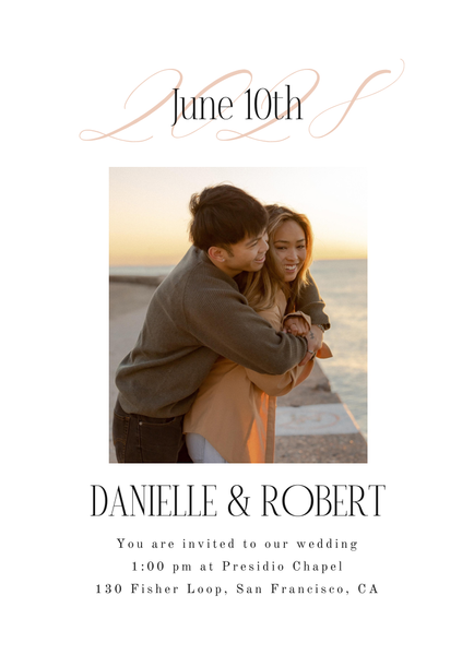 Zola Wedding Invitations - Palenque Photo