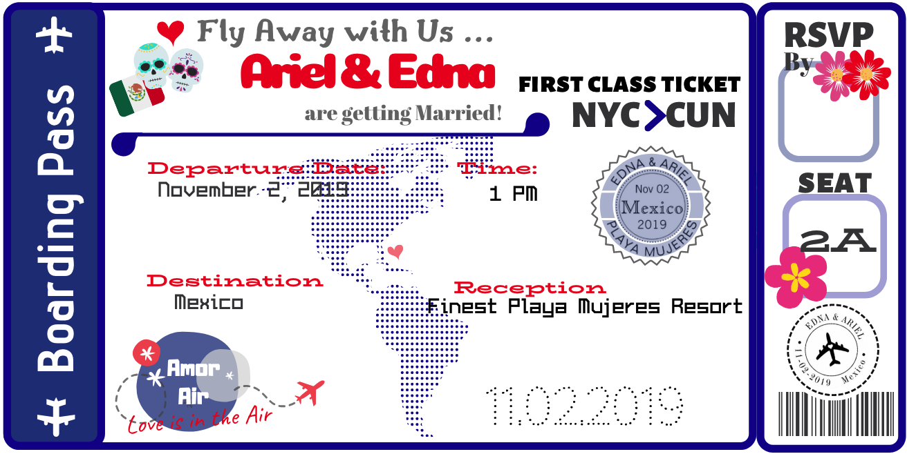 Edna Alzate and Ariel Santamaria's Wedding Website