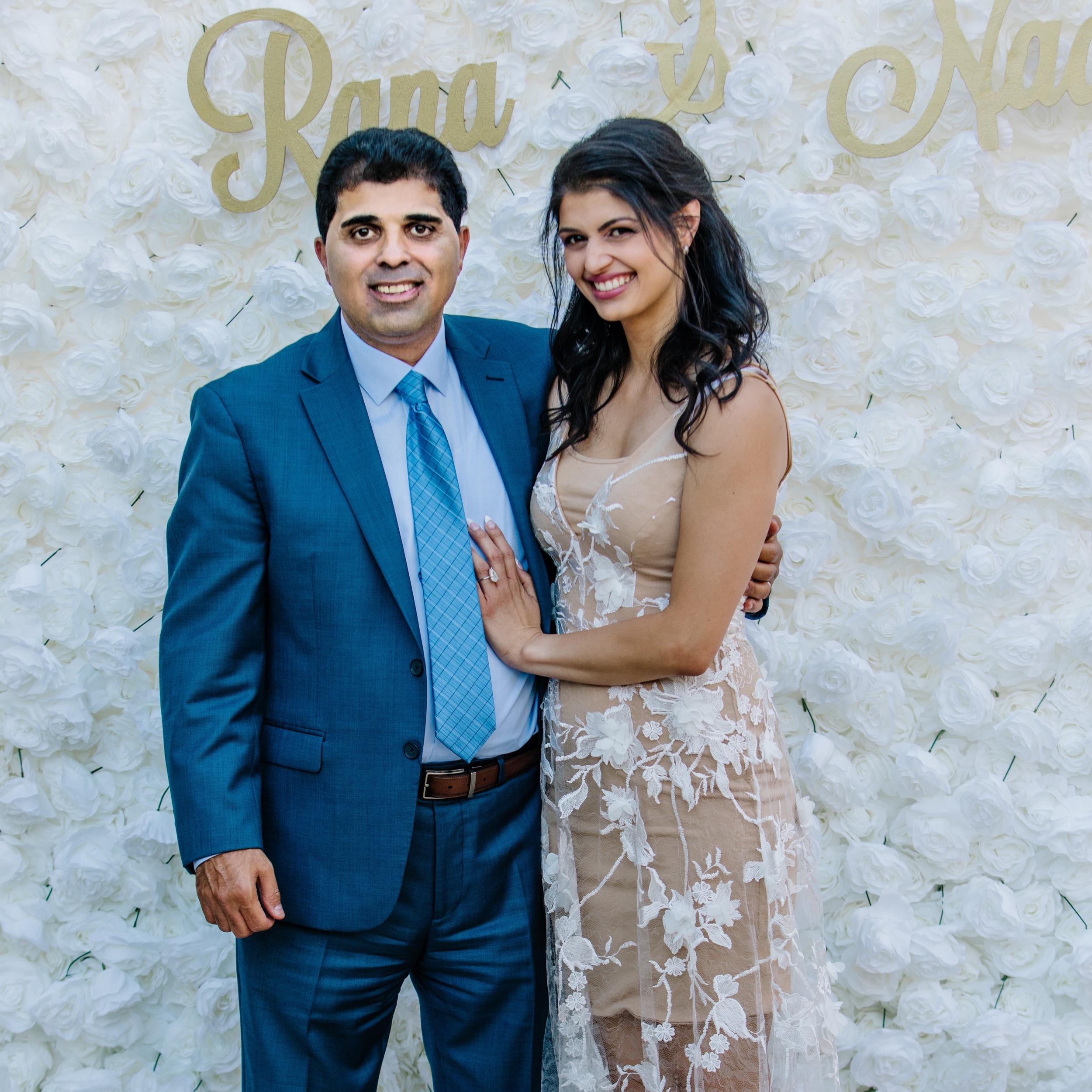 Rana Wahid and Nader Jamil's Wedding Website