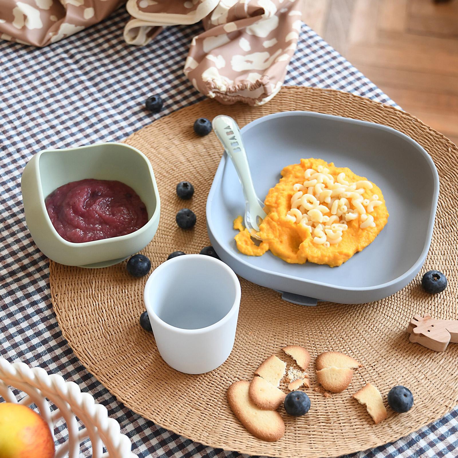 BEABA, Silicone 4-Piece Meal Set | Zola Baby