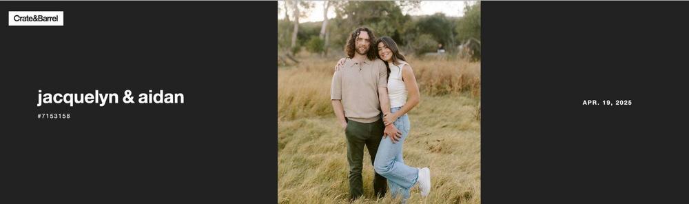 Jacquelyn Sanders and Aidan Flynn's Wedding Website