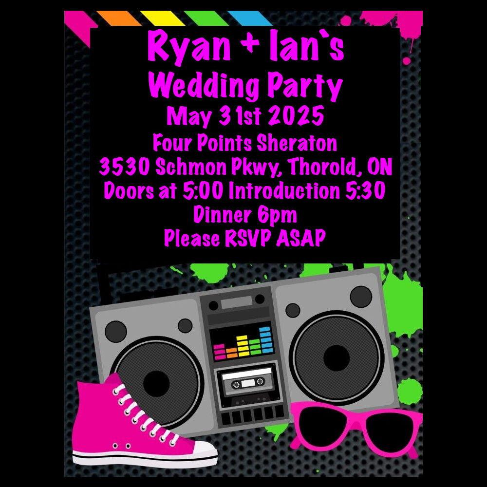 Ian Freeze and Ryan McLaughlin's Wedding Website