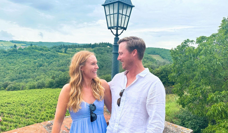Christine Mulkern and Matthew Perry's Wedding Website