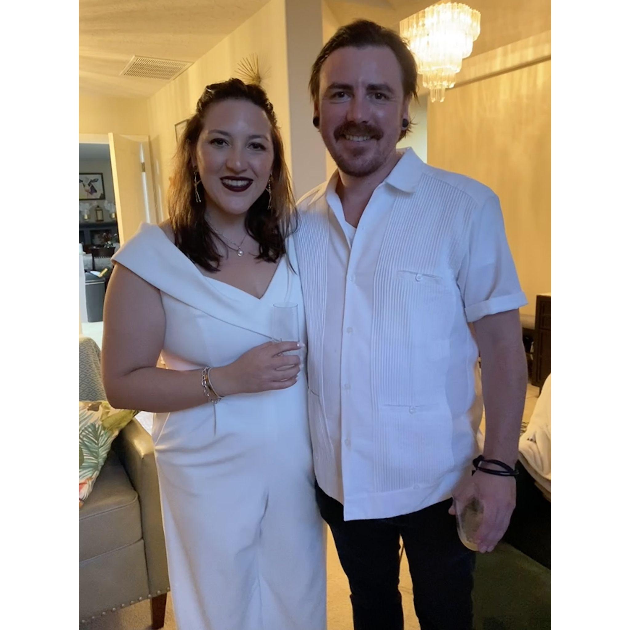 Patricia Montoya and David Beetham's Wedding Website