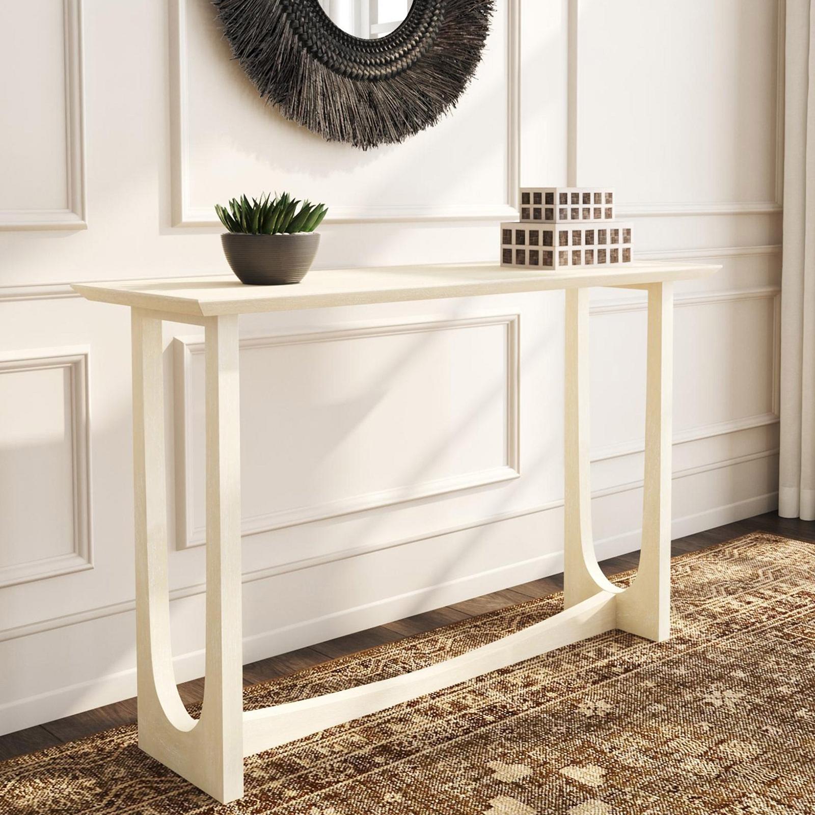 East at Main, Indigo Road by Egypt Sherrod Reverse Arch Console Table | Zola