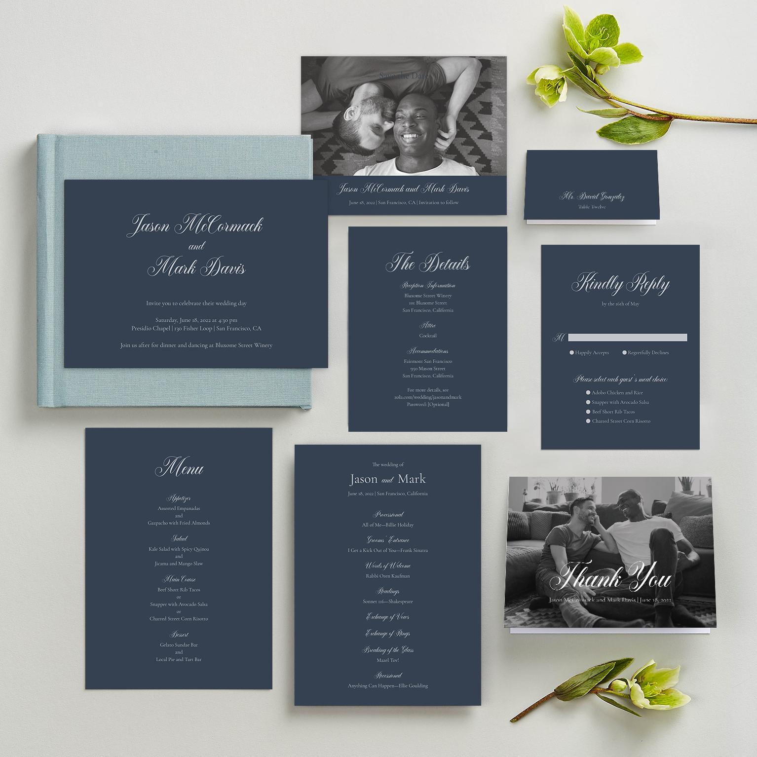 Zola Wedding Programs - Henderson
