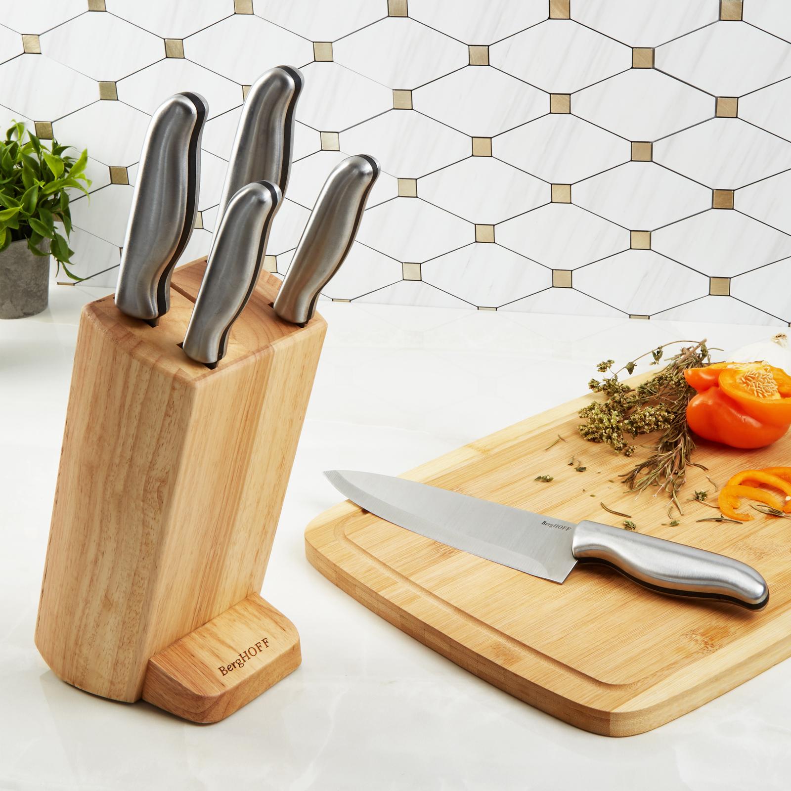 BergHOFF, DiNA Entity 6-Piece Knife Block Set | Zola