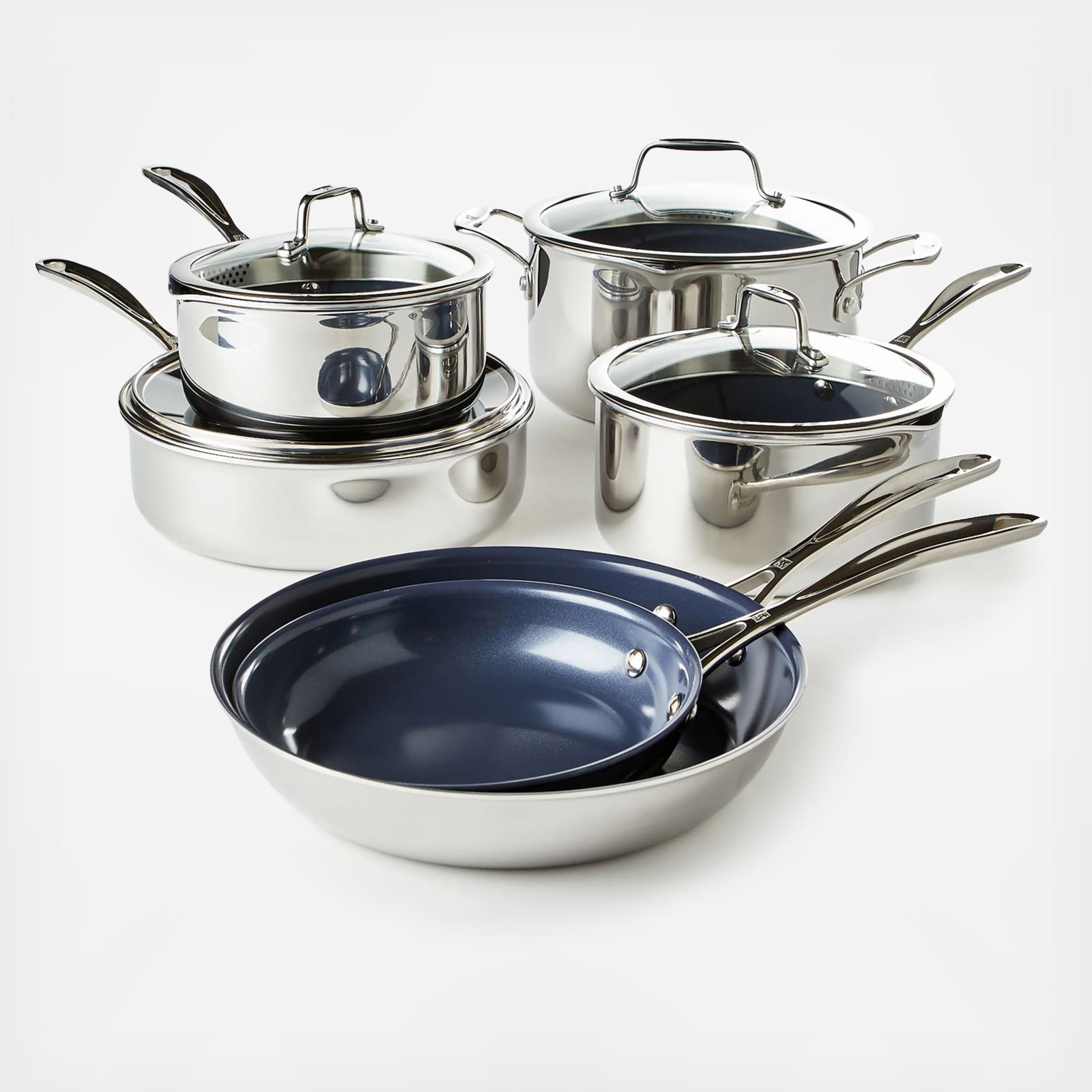 ZWILLING, Clad Xtreme Ceramic 10-Piece Cookware Set | Zola