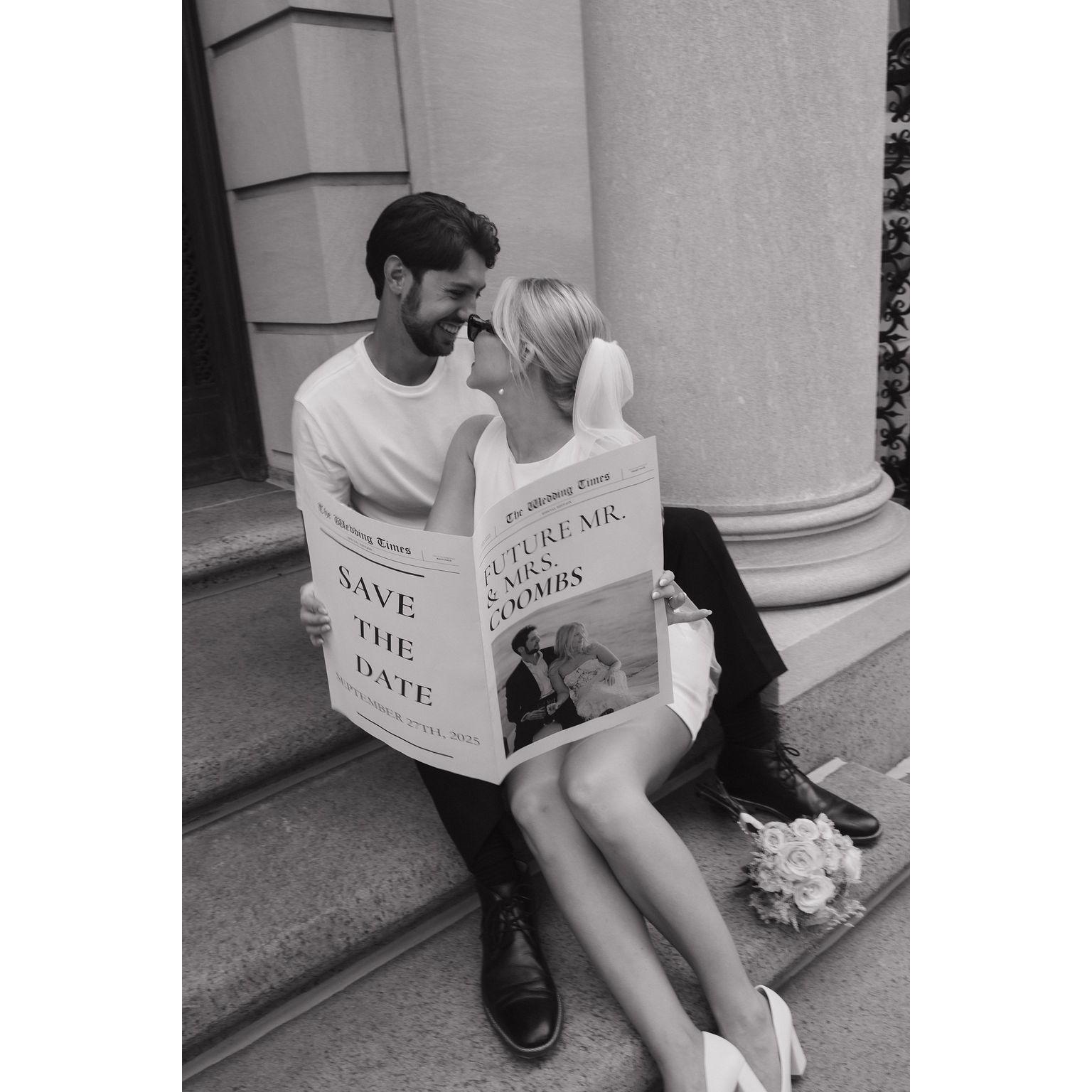 Anna Cave and Conner Coombs' Wedding Website