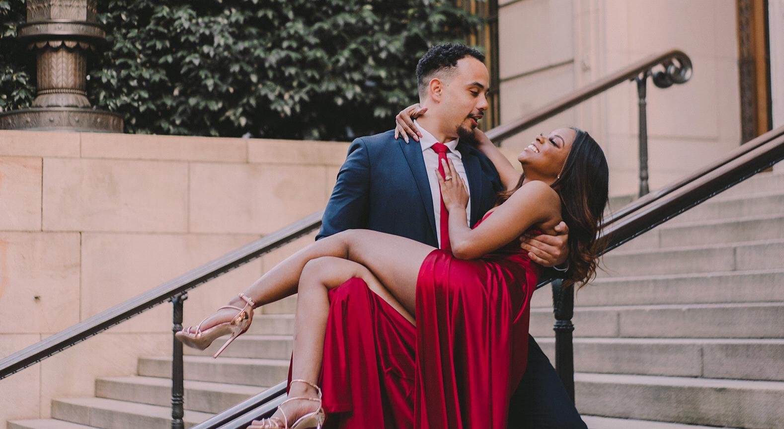 Malika Harris and David Dooley's Wedding Website