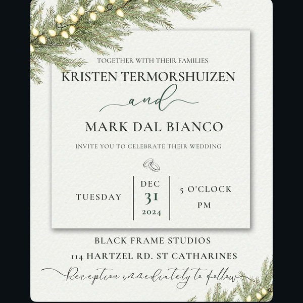 Kristen Termorshuizen and Mark Dal Bianco's Wedding Website