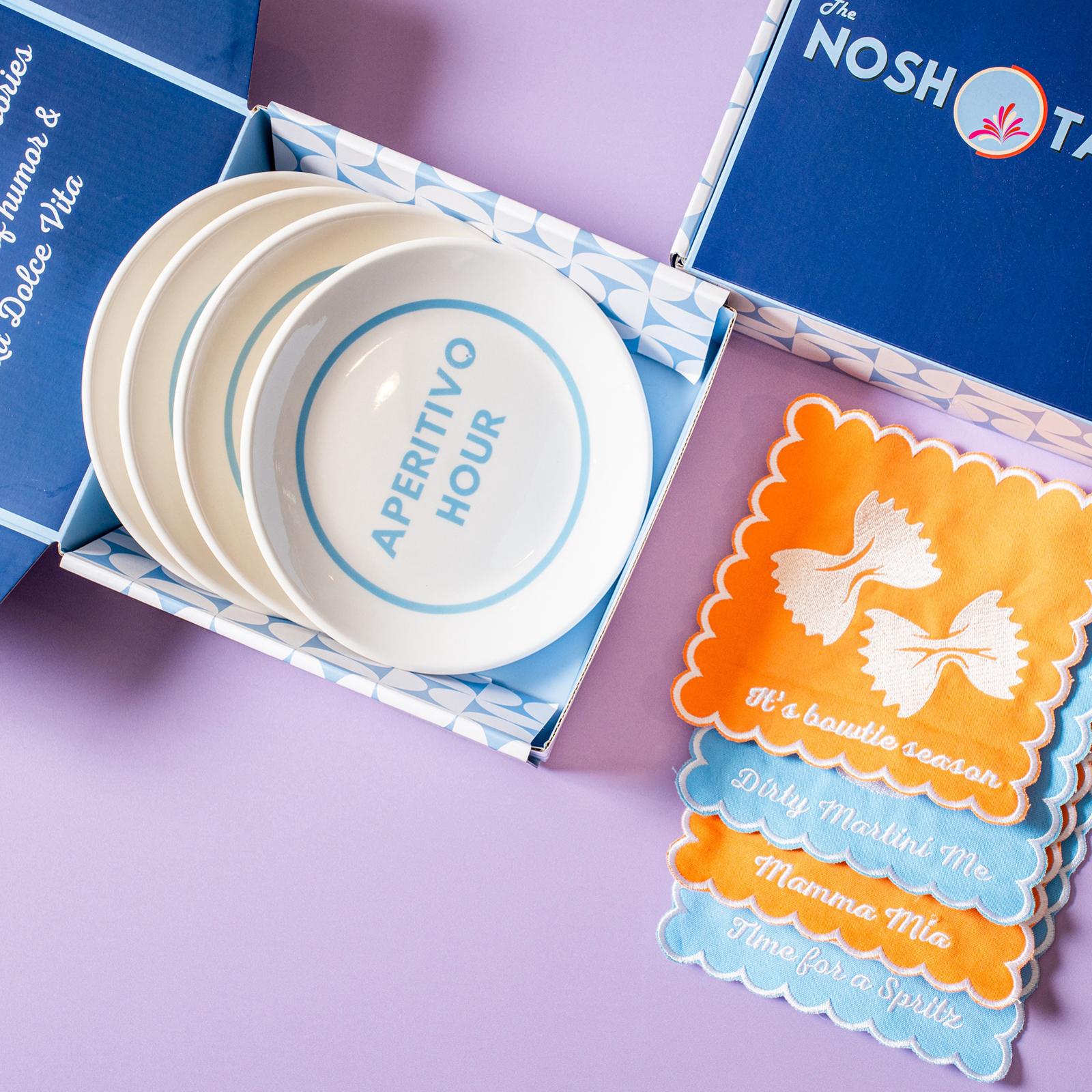 The Nosh Table, Holiday 8-Piece Gift Set | Zola