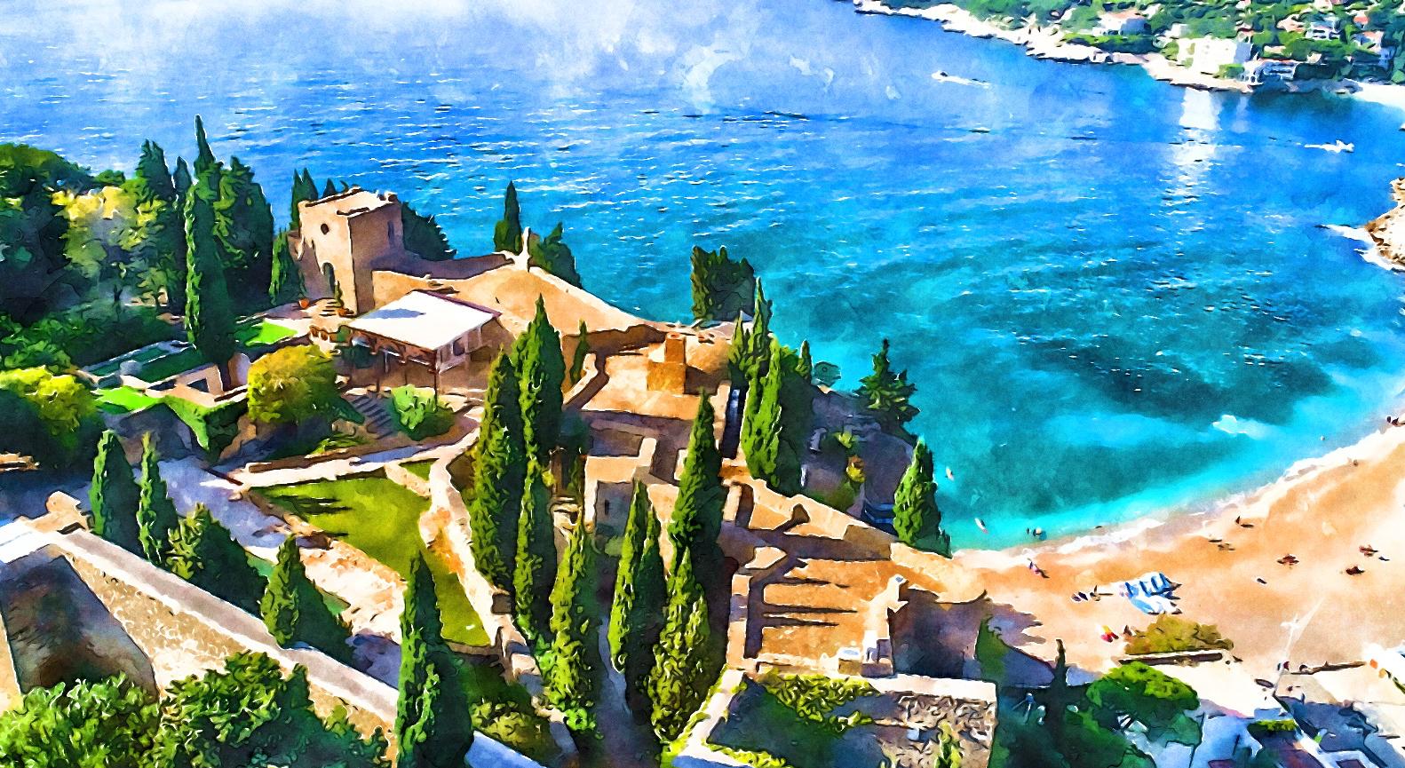 Princess Urbina and Sergei Serpikau's Wedding Website