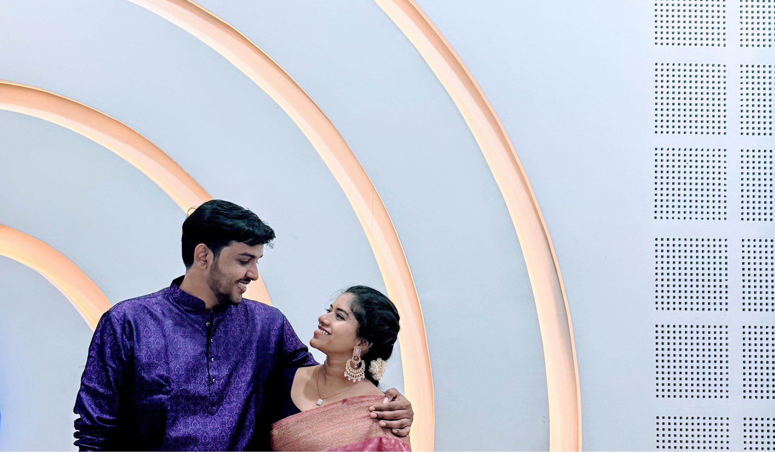 Ashish Krishna and Megha Nath's Wedding Website