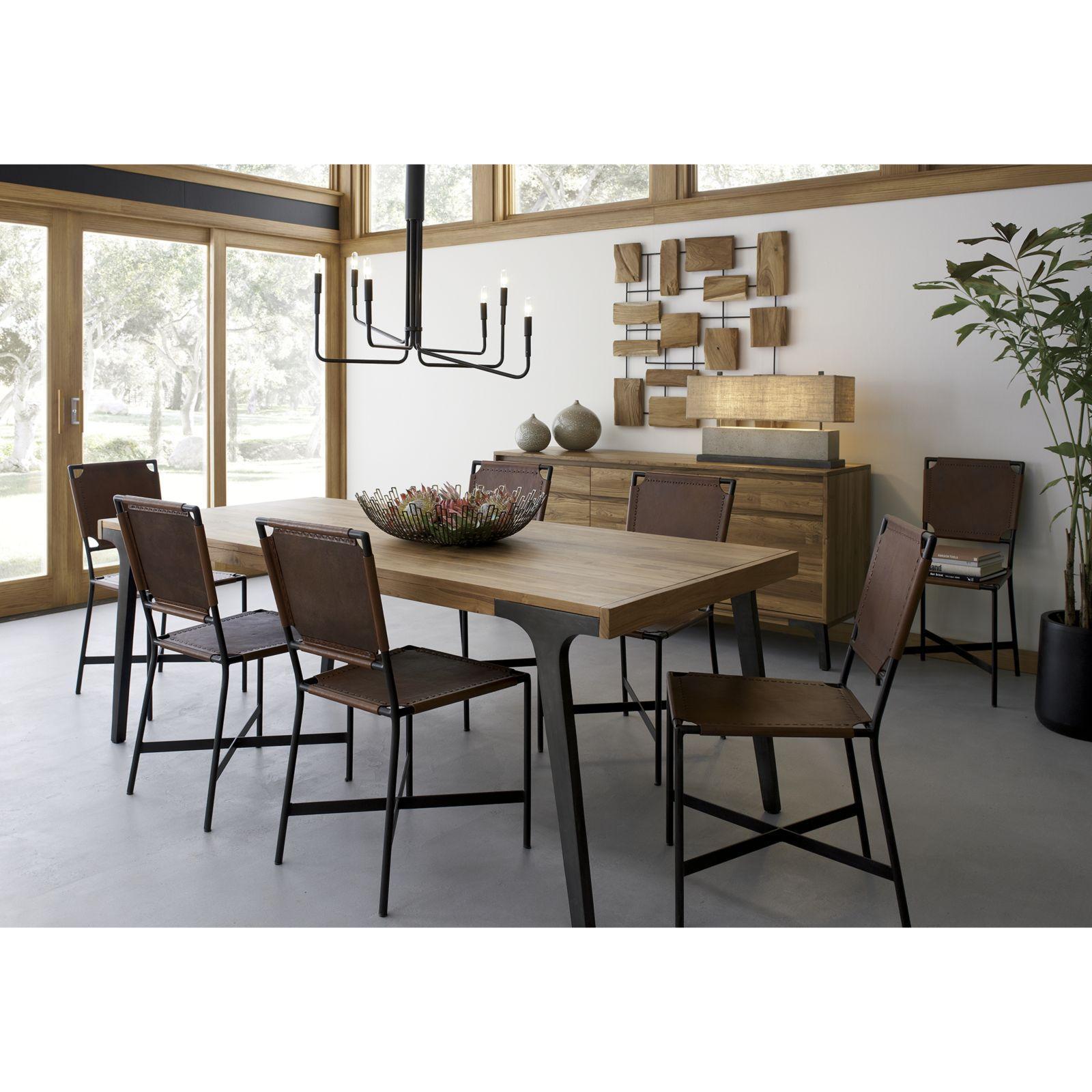 Lakin Recycled Teak Extendable Dining Table