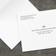 Simi Portrait | Black | Zola Thank You Cards