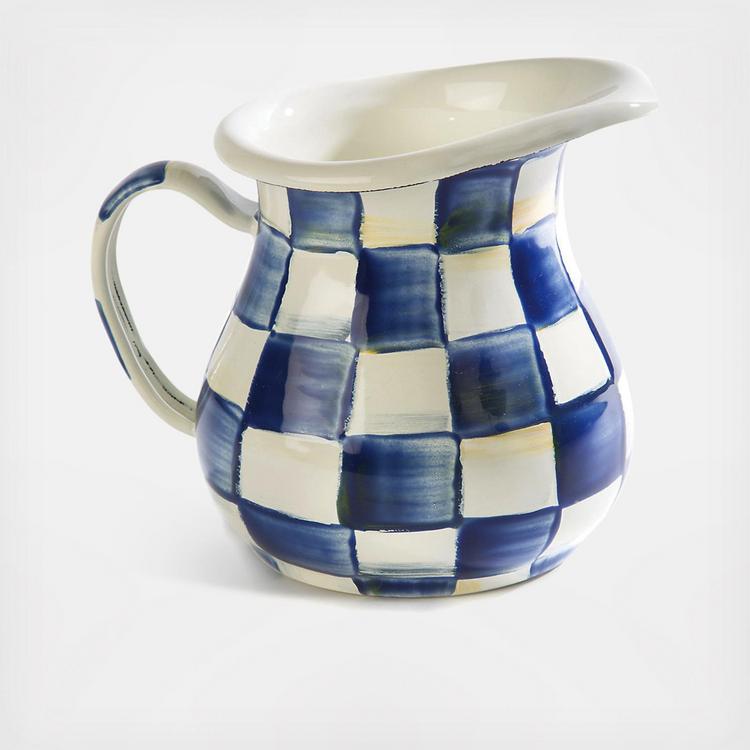 Royal Check Enamel Creamer