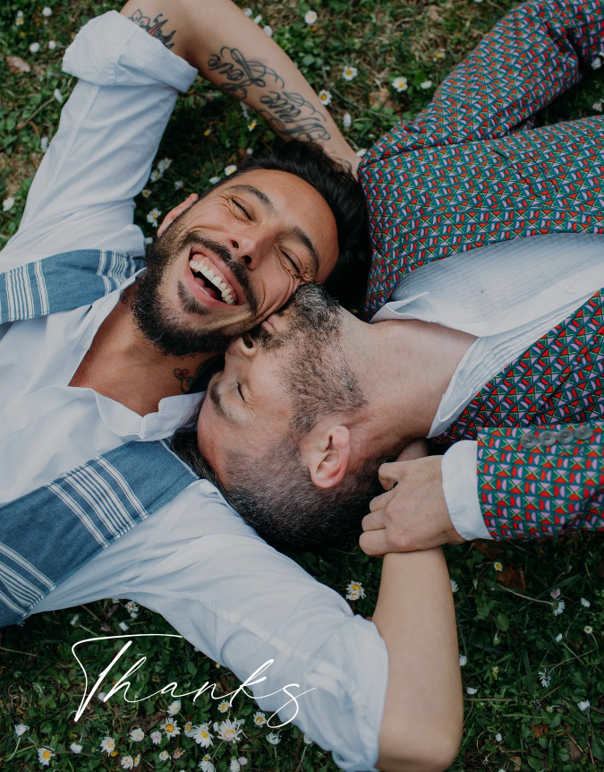 Halbert Photo | White | Zola Thank You Cards