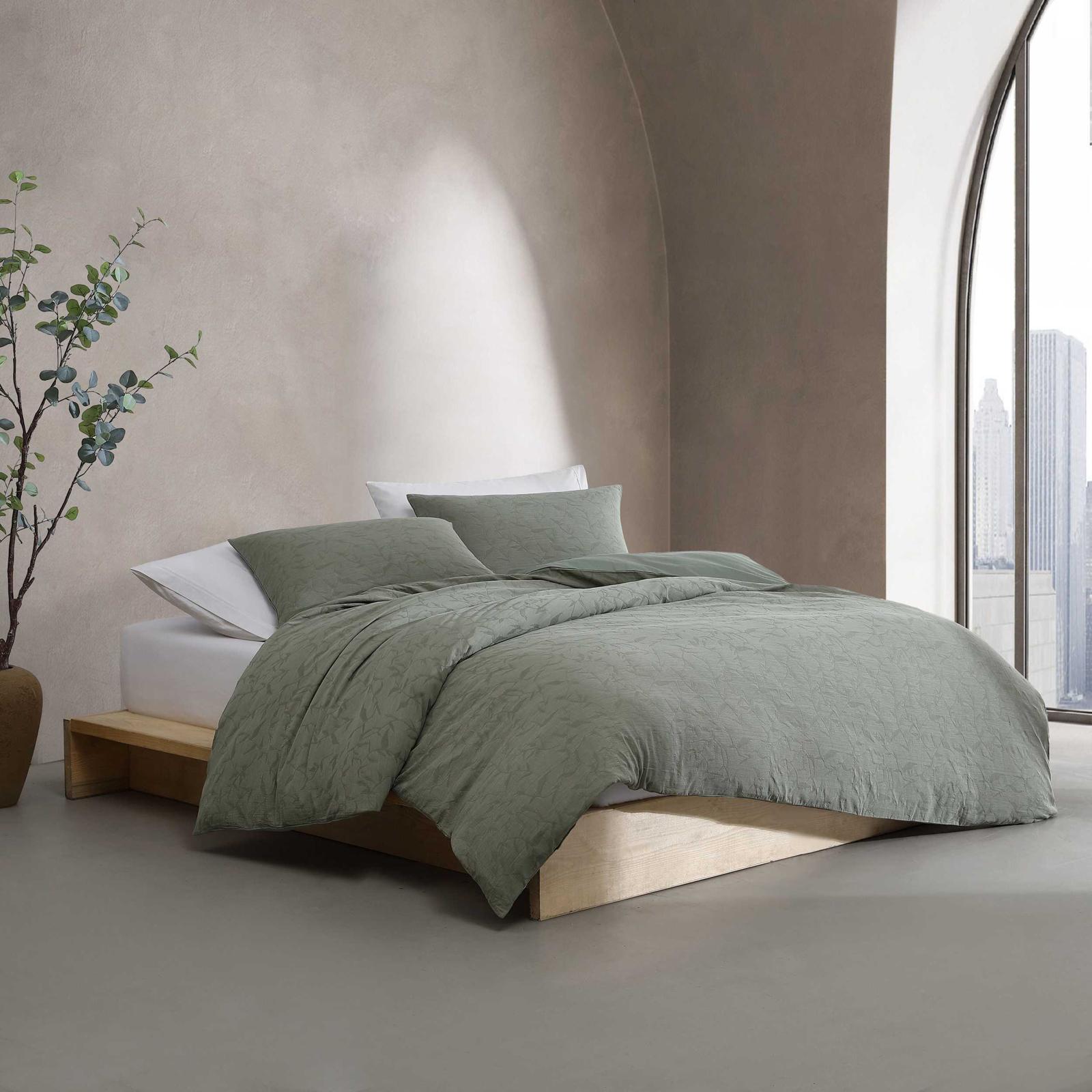 Calvin Klein, Branching Leaves 3-Piece Comforter Set | Zola