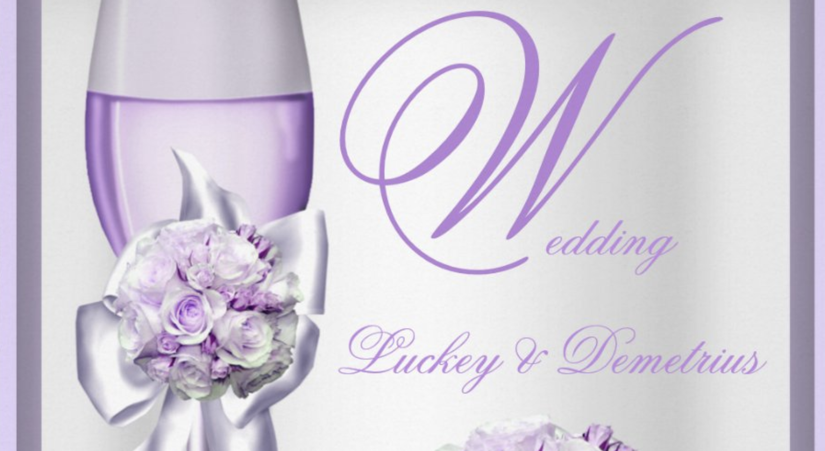 Luckey Necole and Demetrius Curry's Wedding Website