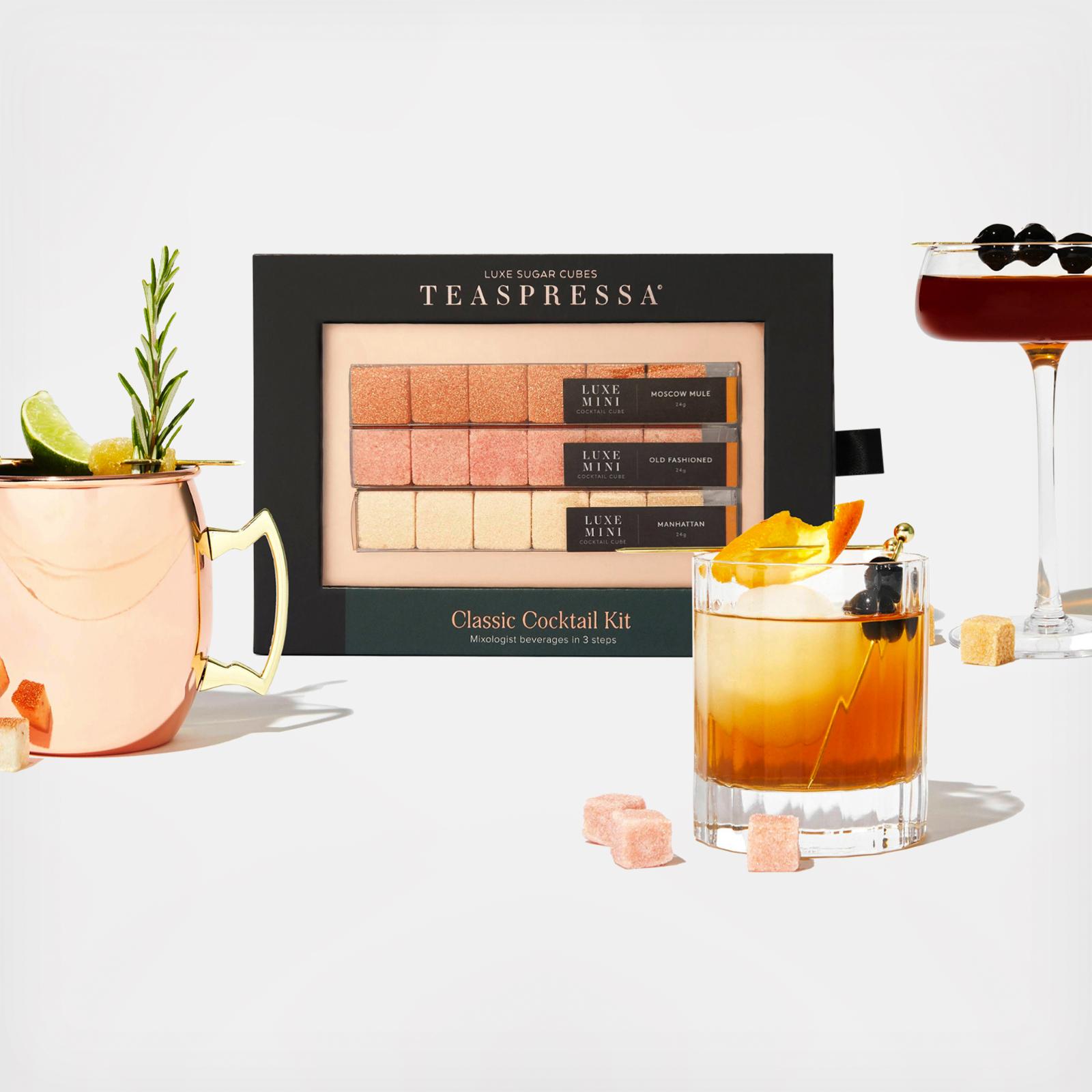 Teaspressa Classic Cocktail Cube Set Zola