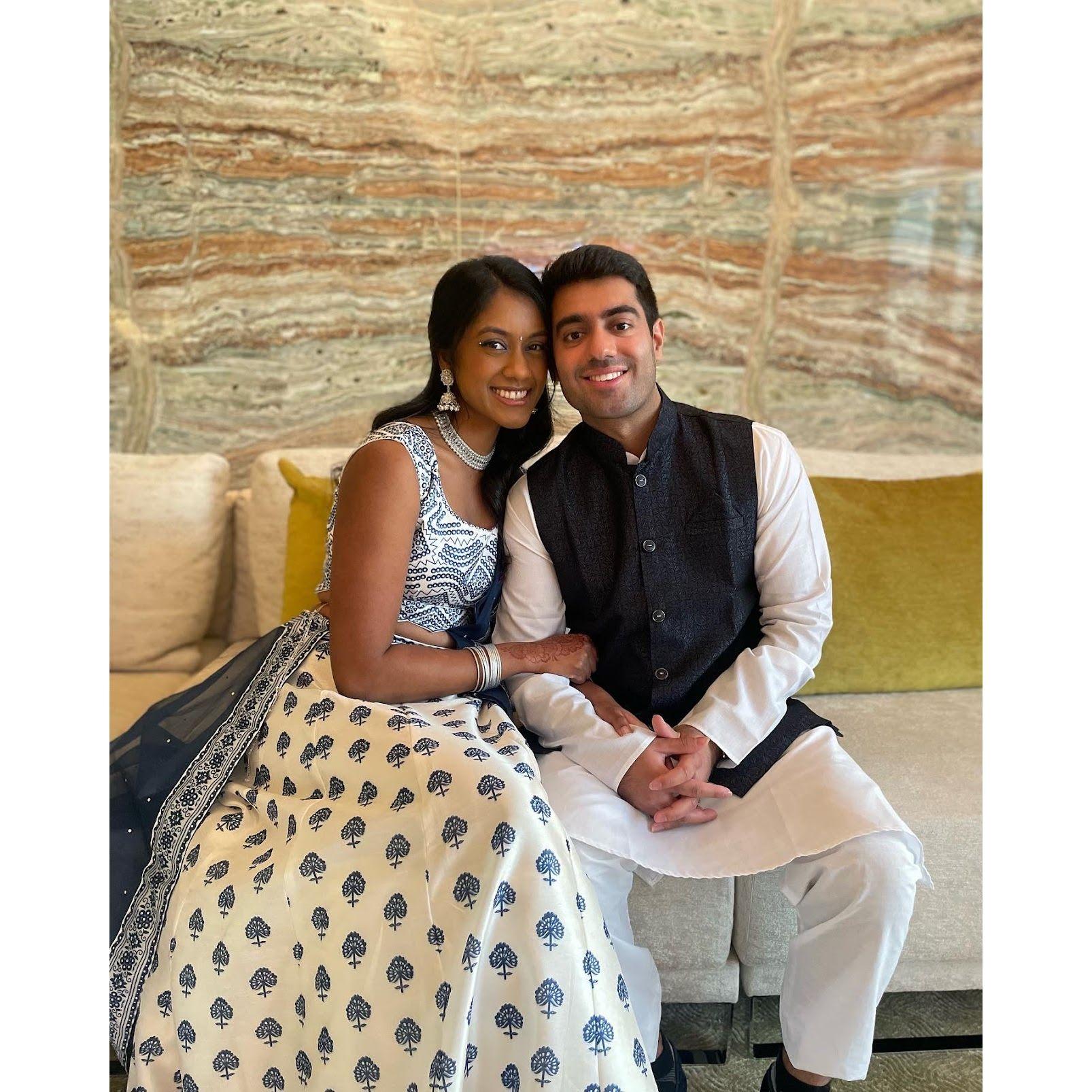 Sahithi Bonala and Krishna Gandikota's Wedding Website
