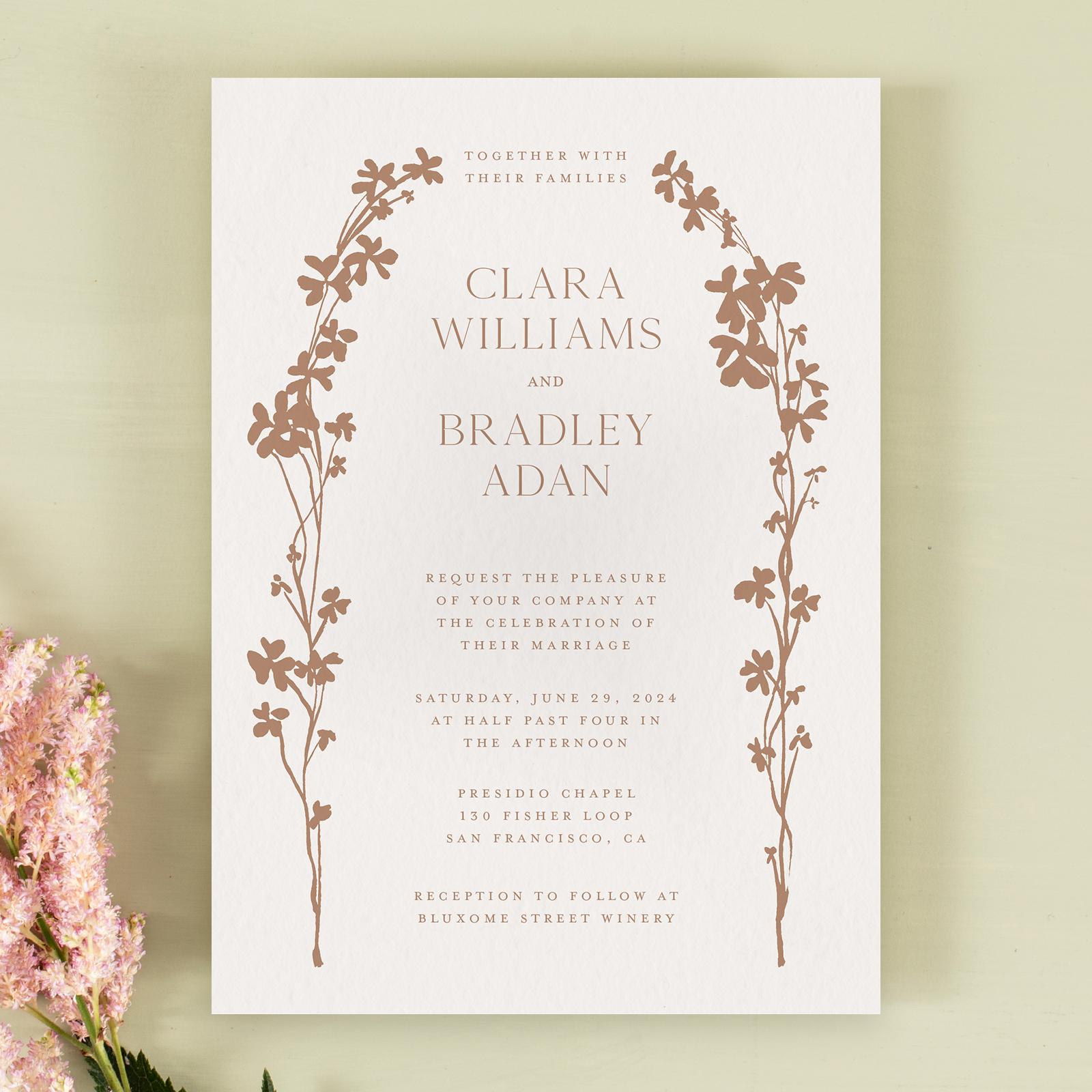 Zola Wedding Invitations - Matienzo Classic