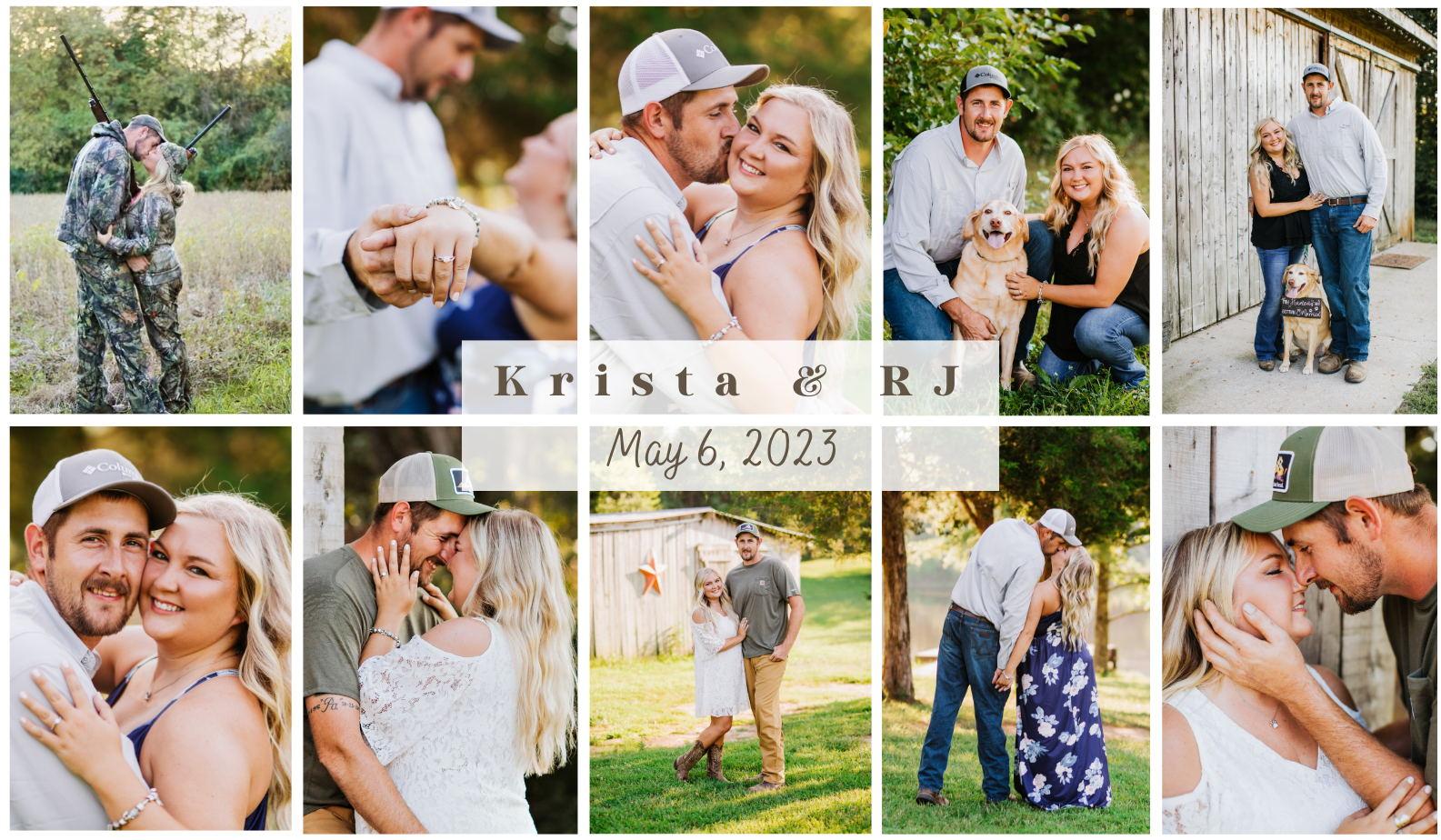 Krista Parrish and RJ Lam's Wedding Website