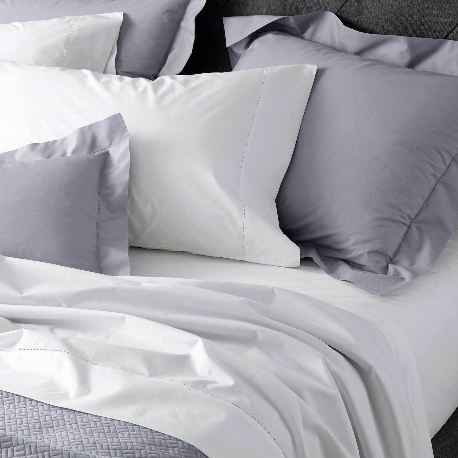 Matouk, Luca Hemstitch Fitted Sheet | Zola