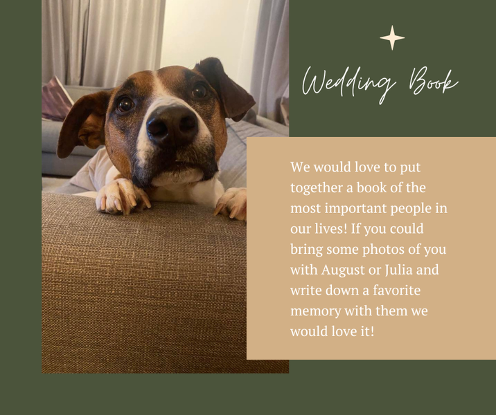 Julia Michalski and August Jespersen's Wedding Website